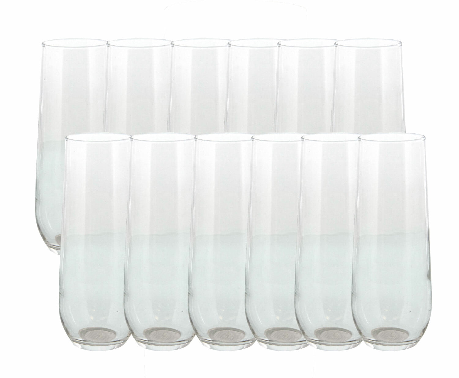Libbey 228 Stemless 8.5 Ounce Flute Glass - 12 / CS - Walmart.com
