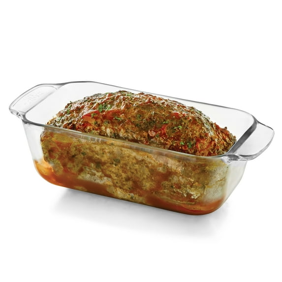 Libbey Baker's Basics Glass Loaf Dish, 9-inch by 5-inch - Walmart.com