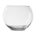 Libbey Clear Glass 12 Bubble Ball Floral Vase