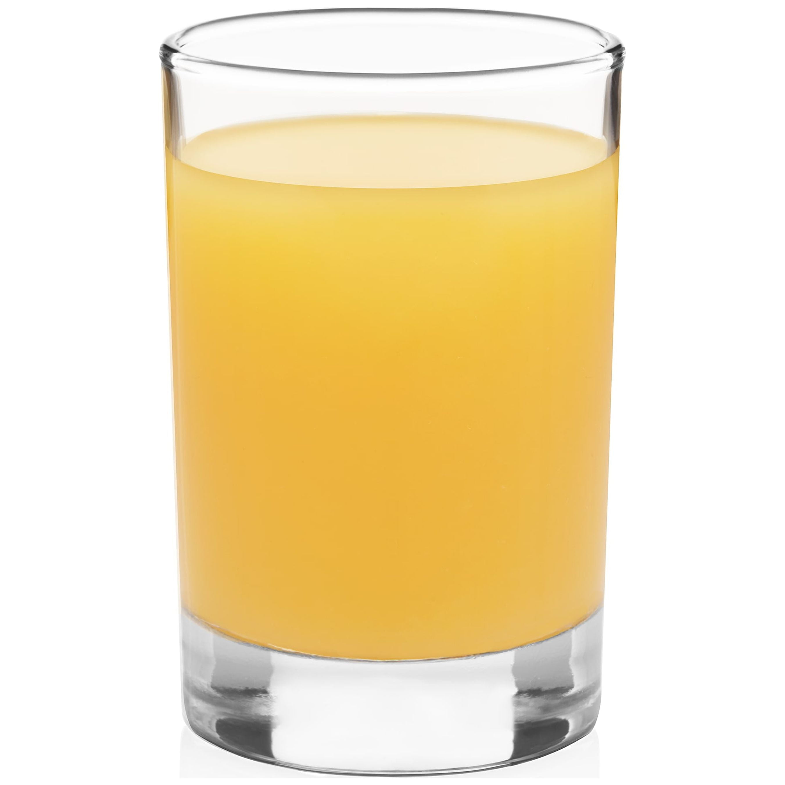 Libbey Fruit Juice Glasses, Heavy Base Glasses Drinking Set of 8 ...