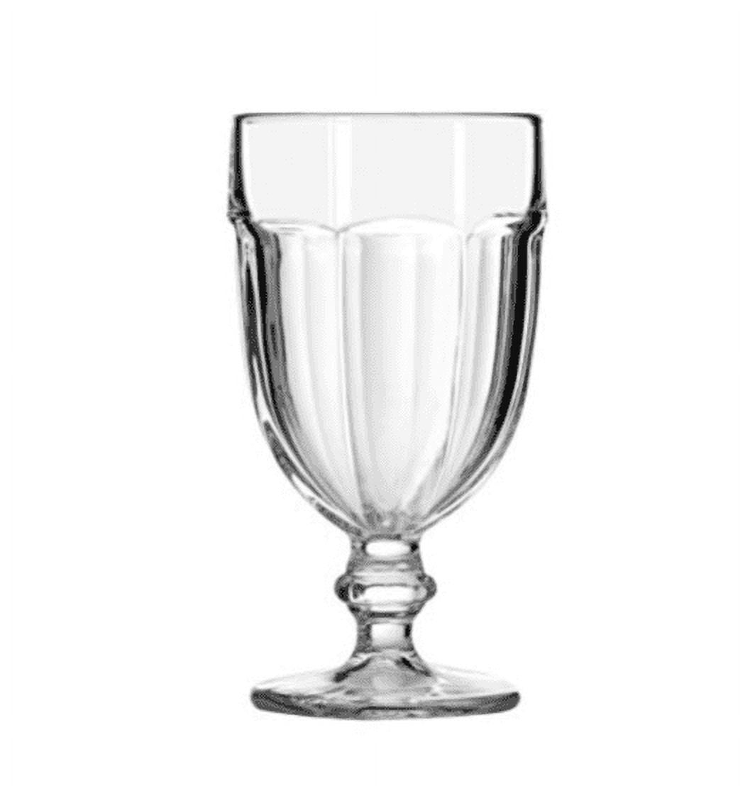 Libbey Gibraltar Footed 17 oz. Iced Tea Drinkware Glassware, Set of ...