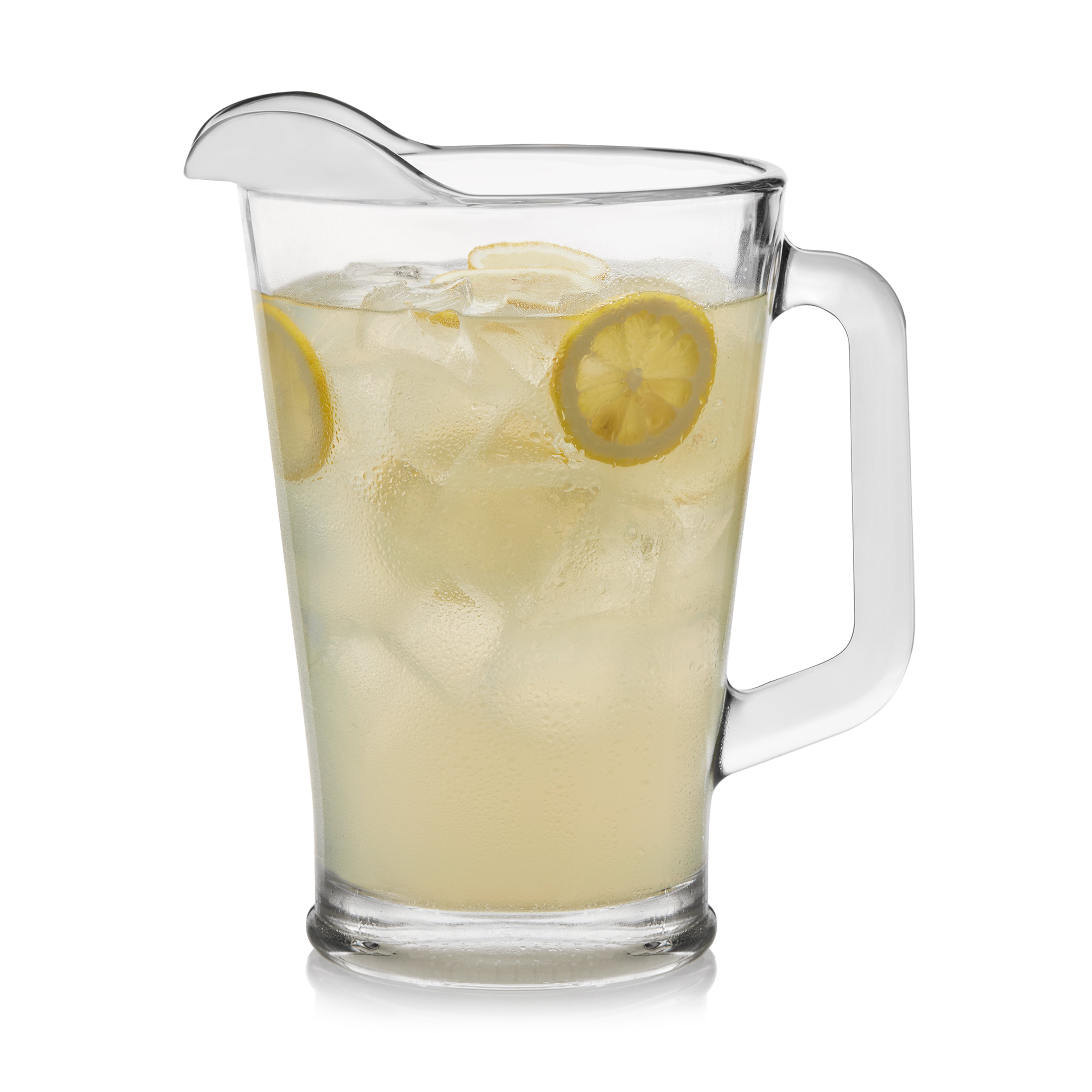 Libbey Large Glass Pitcher - 60 Oz, Clear, Tall, Glass Pitcher with ...