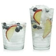 Libbey Hoops 16-Piece Drinking Glassware Set - Tumbler and Rocks ...