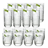 Mainstays 16-Piece Drinkware Glass Set - Walmart.com