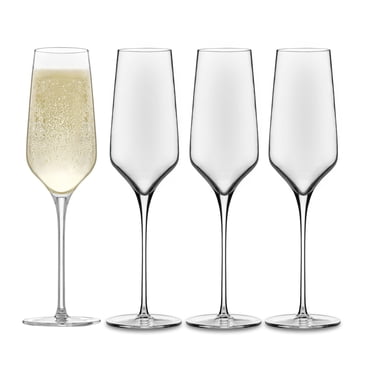 Libbey 12 Pack Stemless Wine Champagne Flutes, 8.5 Ounce, Lead-Free ...