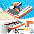 "Libbipaw Inflatable Dog Water Ramp for Pools & Boats, Ladder for Pets ...