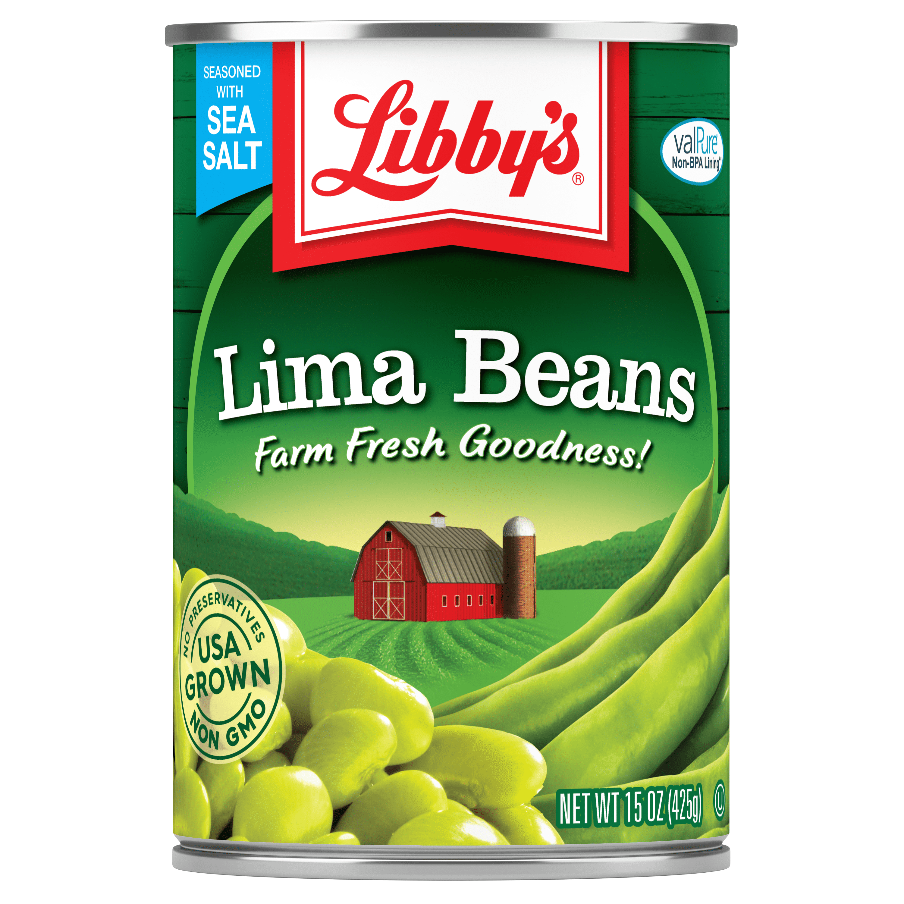 Libby's Farm Fresh Tender Young Lima Beans, 15 oz Can - Walmart.com