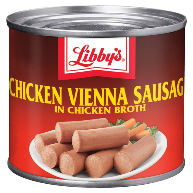 Libby's Chicken Vienna Sausage in Chicken Broth 4.6 oz - Walmart ...
