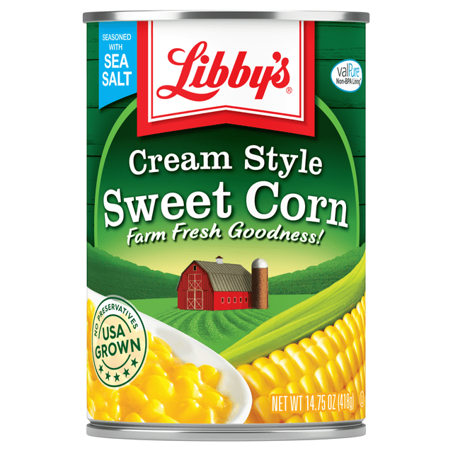 Libby' Creamed Corn 14.75oz - Jarred corn - Walmart Business Supplies