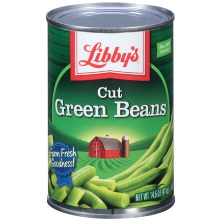 Libby's Cut Green Beans 14.5 oz can (Pack of 4) - Walmart.com