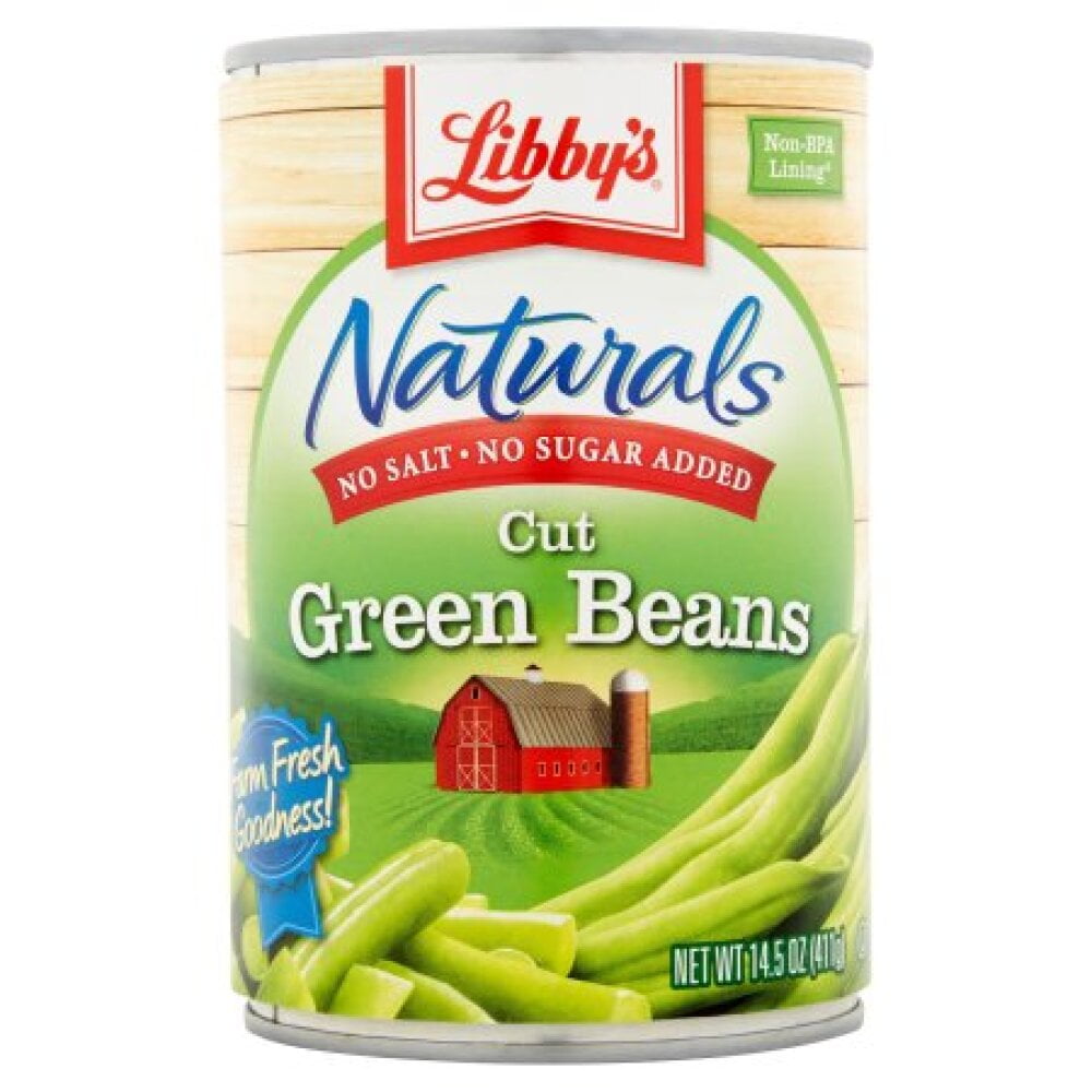 Libby's Green Beans Cut No Salt (Pack of 24) - Walmart.com