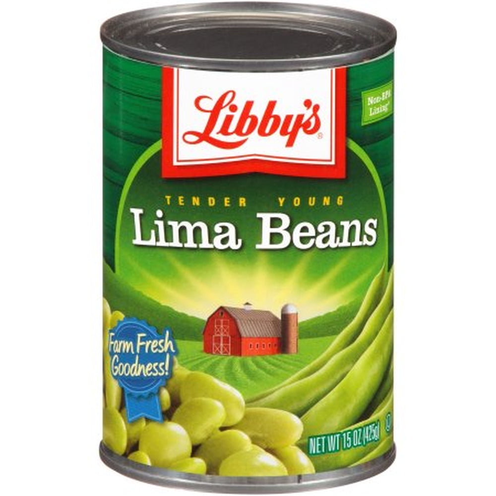 Libby's® Tender Young Lima Beans (Pack of 48) - Walmart.com