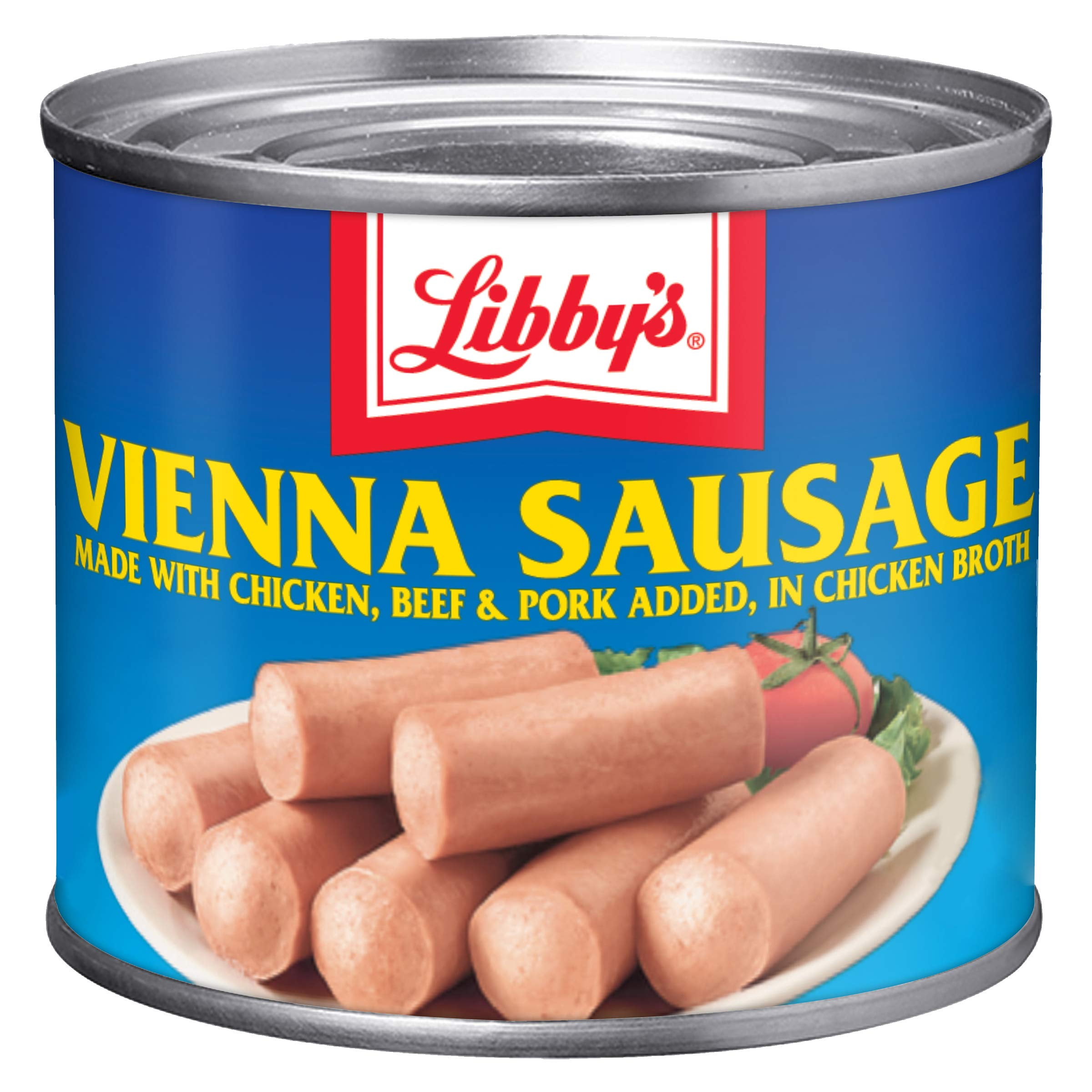 Libby's Vienna Sausage in Chicken Broth, BSL1 Canned Sausage, 4.6 OZ ...