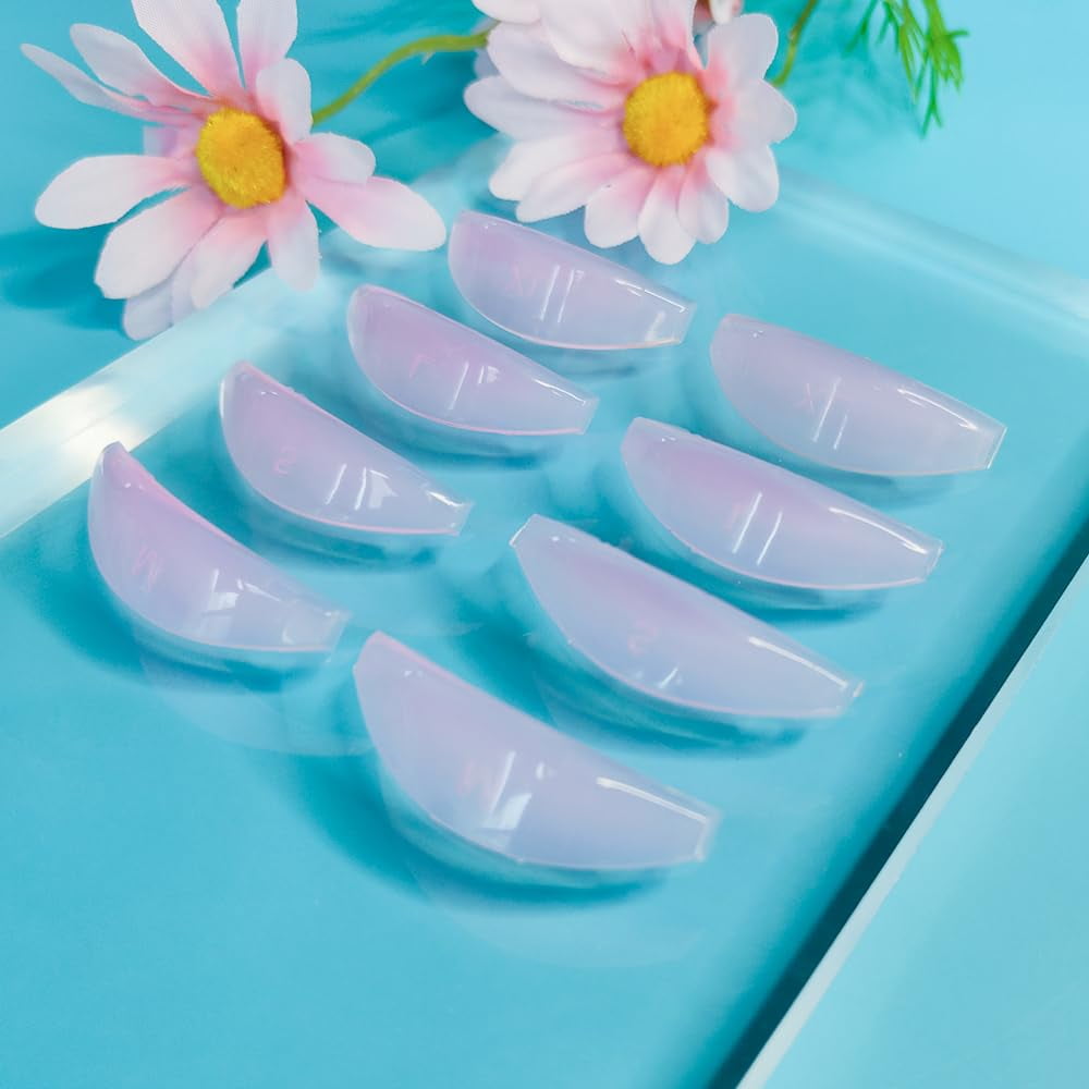 Libeauty Eyelash Lift Pads CM31 Reusable Silicon Lash Perm Rod 4 Sizes ...