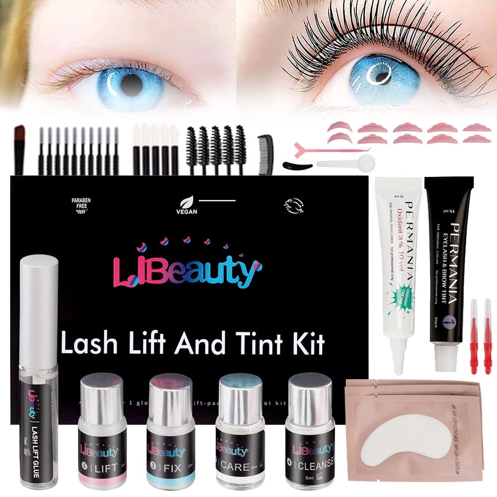Libeauty Lash Lift and RRF12 Color Kit 4-in-1 with Brow Lamination ...
