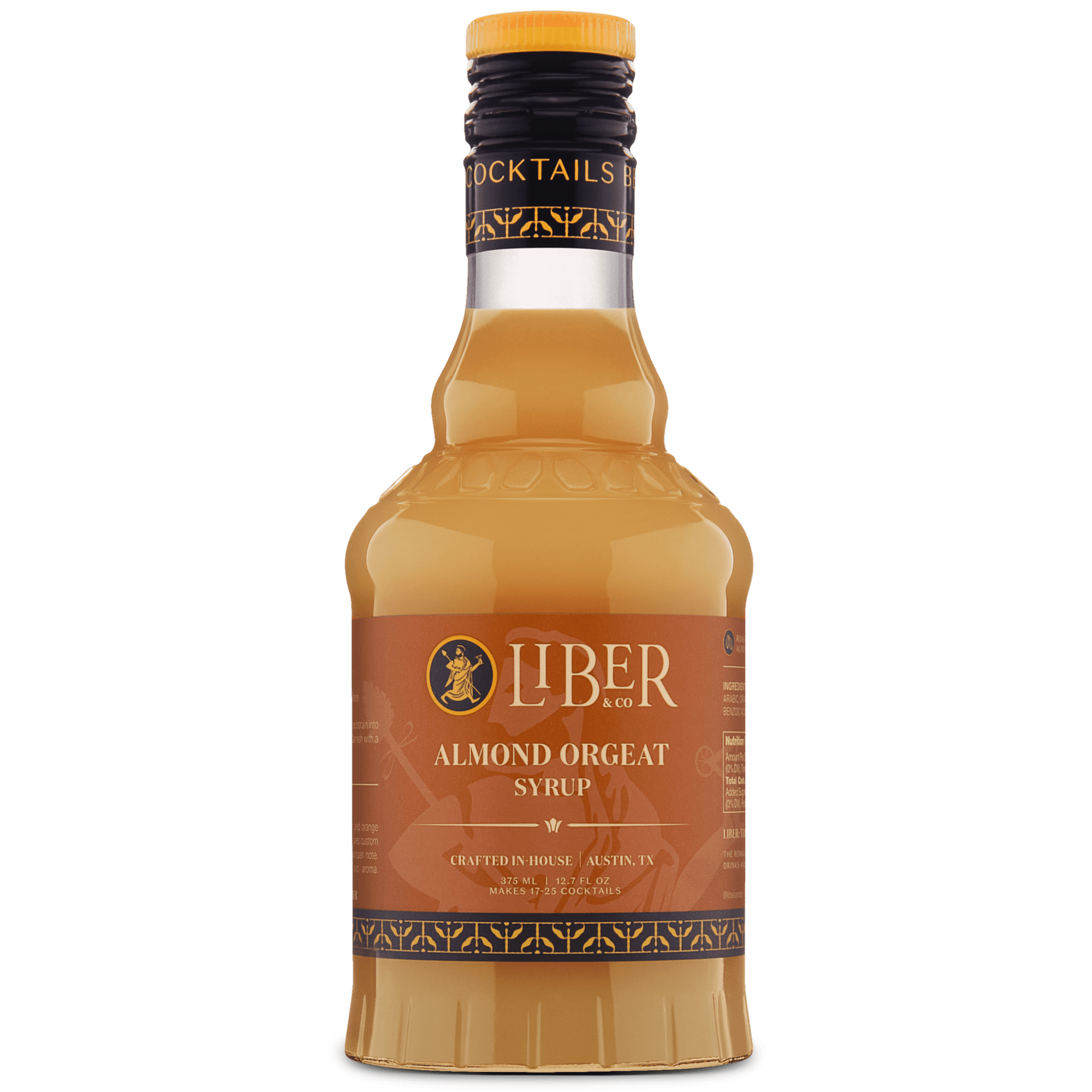 Liber & Co. Almond Orgeat Syrup (12.7 oz) - Walmart.com