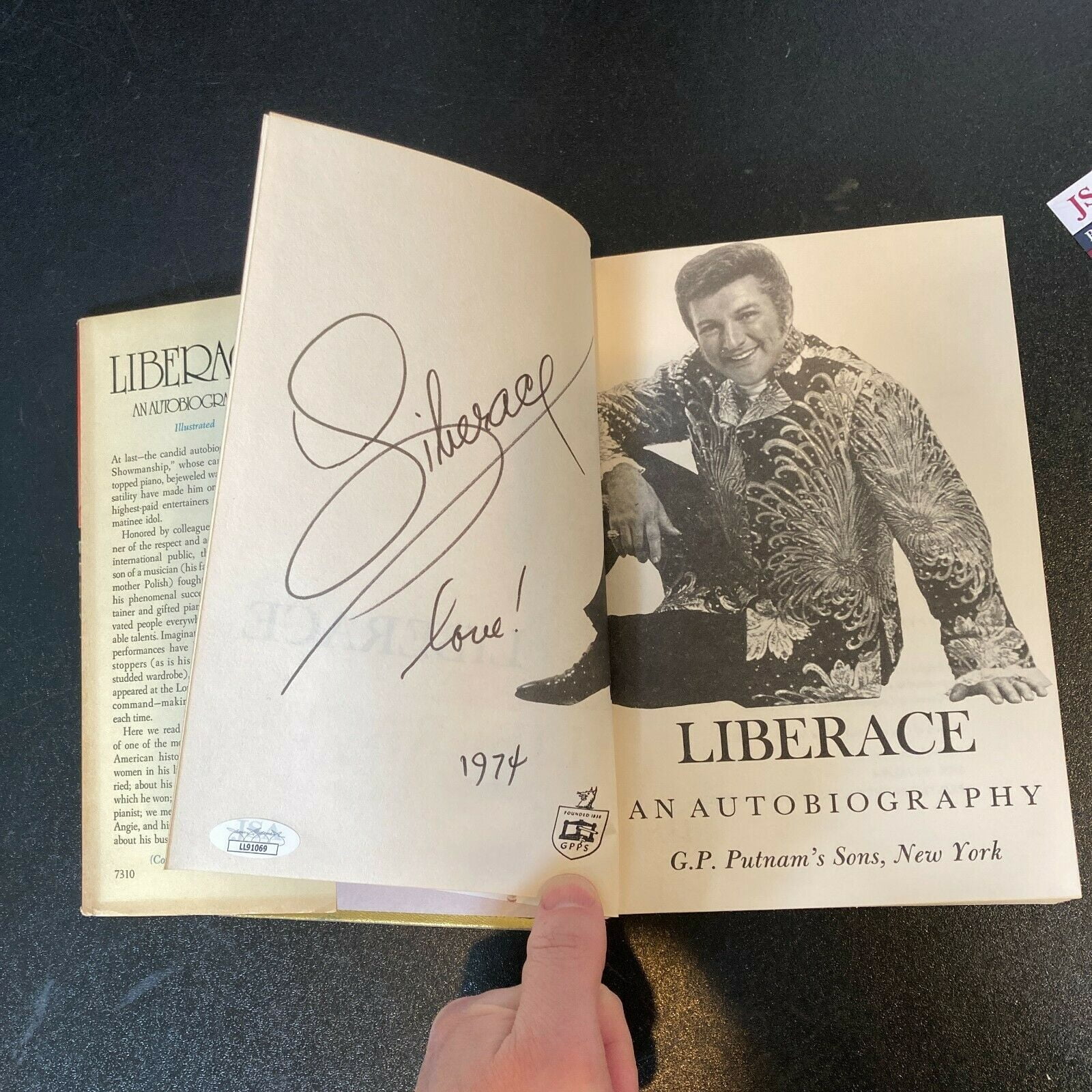 Liberace Signed Autographed Autobiography Book JSA COA - Walmart.com