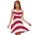 Liberia National Country Flag Dress Fashion Beach Long Dresses Female ...