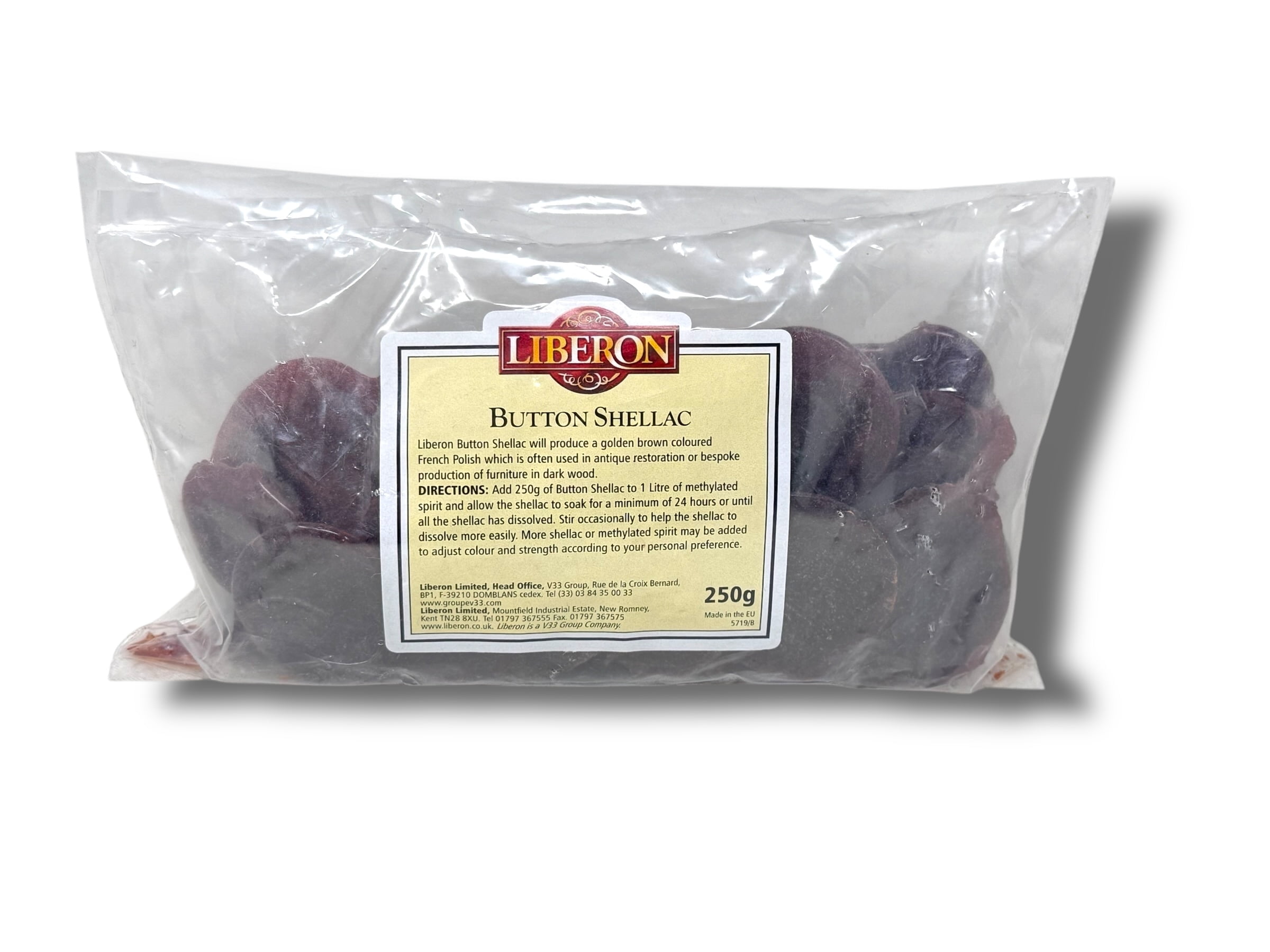 Liberon - Button Shellac Flakes - Walmart.com