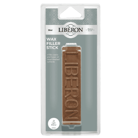 Liberon: Wax Filler Stick - Light Walnut - Walmart.com