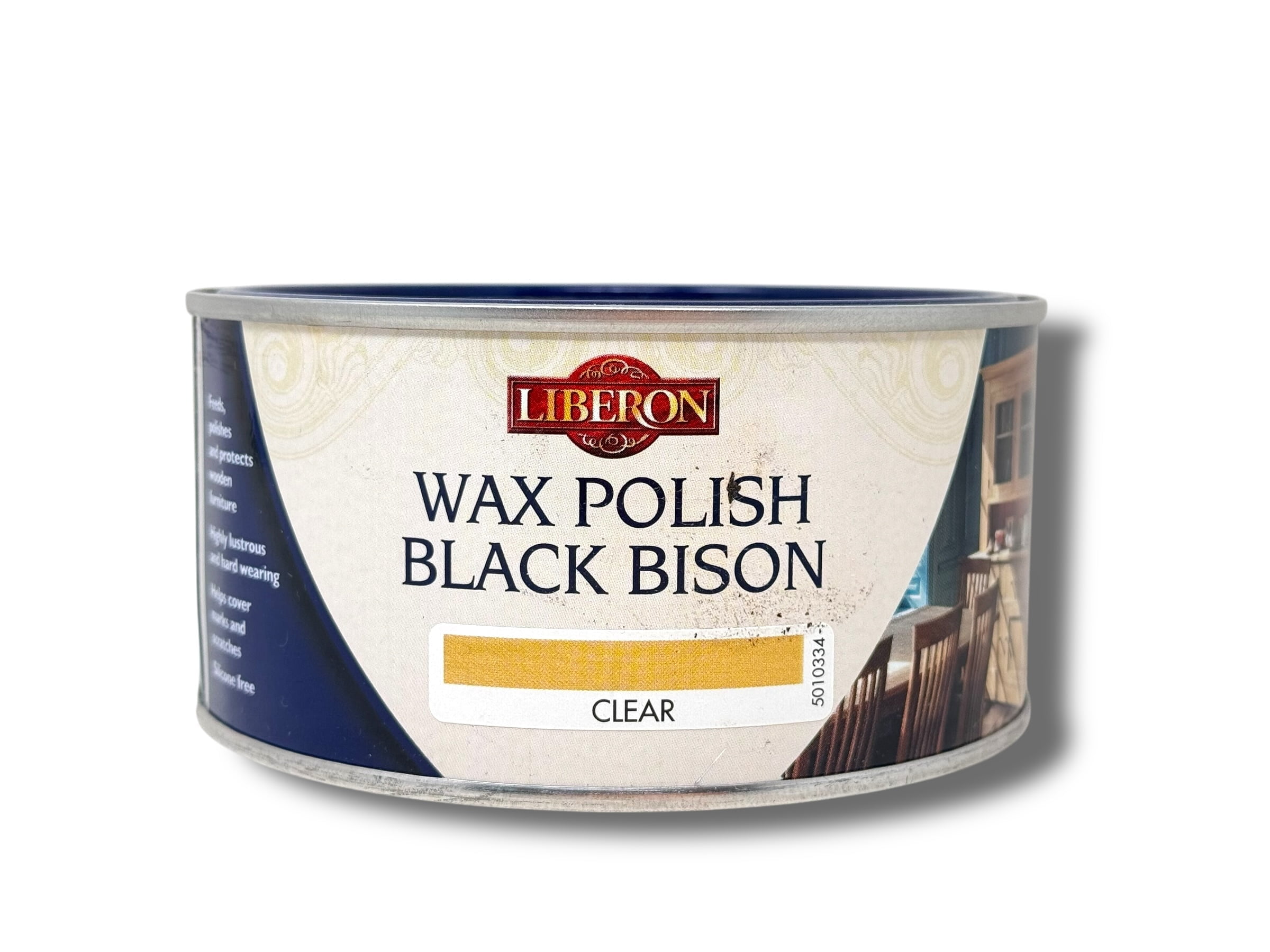 Liberon - Wax Polish Black Bison Paste ( Clear 500ml ) - Walmart.com