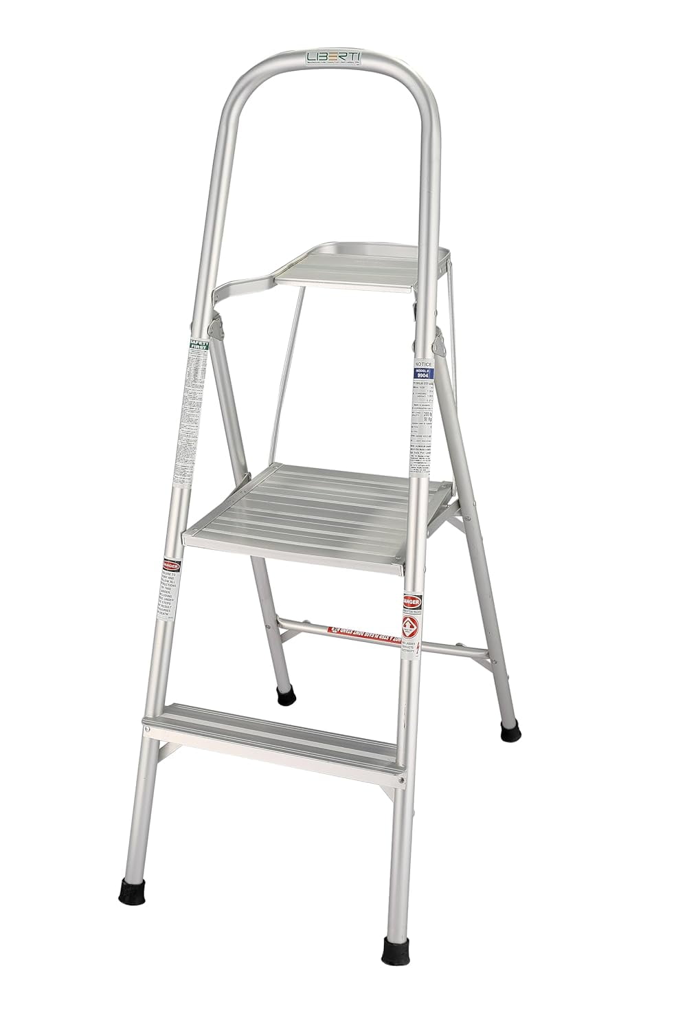 Liberti 1 Step Ladder for Indoor and Outdoor Use 4 Feet Aluminium ...