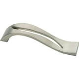 Liberty 128mm Curved Cutout Pull, Satin Nickel - Walmart.com