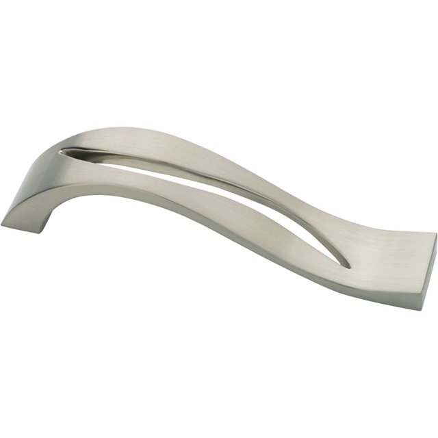 Liberty 128mm Curved Cutout Pull, Satin Nickel - Walmart.com