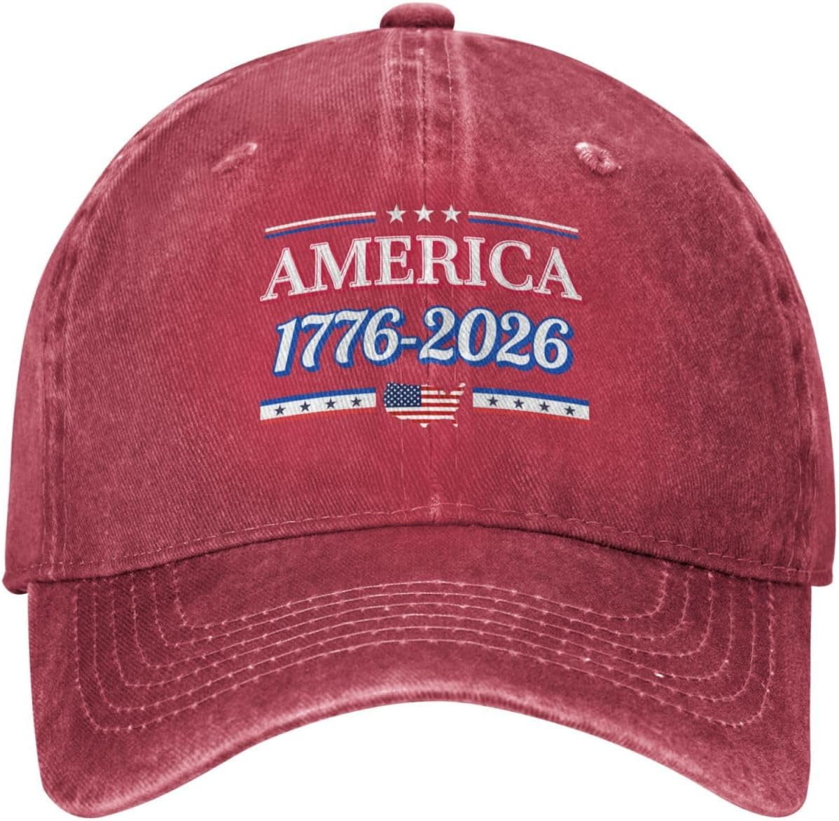 Liberty 250 Years Hat – 1776–2026 America Anniversary Cap – Patriotic ...