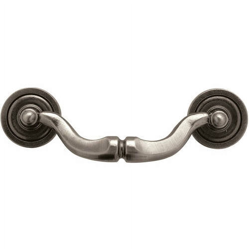 Liberty 3" Center to Center Rustique Ringed Rigid Pull, Antique Pewter ...
