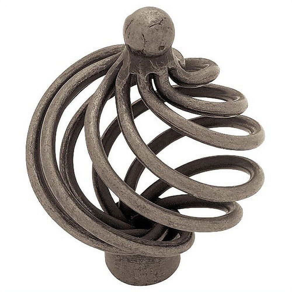 Liberty 40mm Large Wire Swirl Knob with Ball Top, Available in Multiple ...