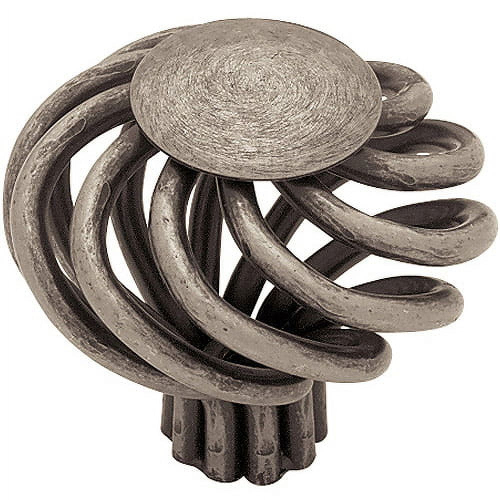 Liberty 40mm Large Wire Swirl Knob with Flat Top, Available in Multiple ...