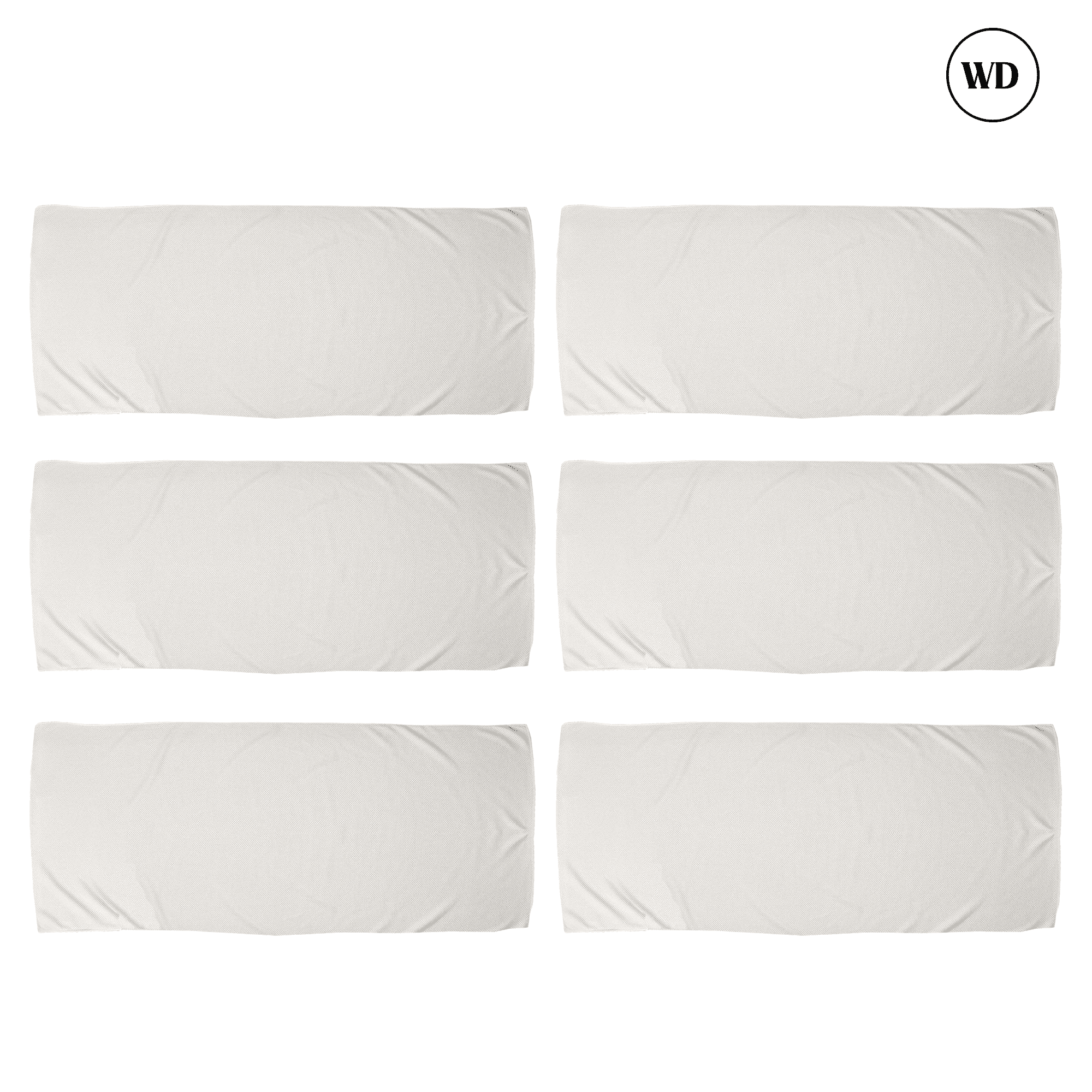 Liberty Bags Sublimation Cooling Towel, 100% Polyester Hemmed Edges ...