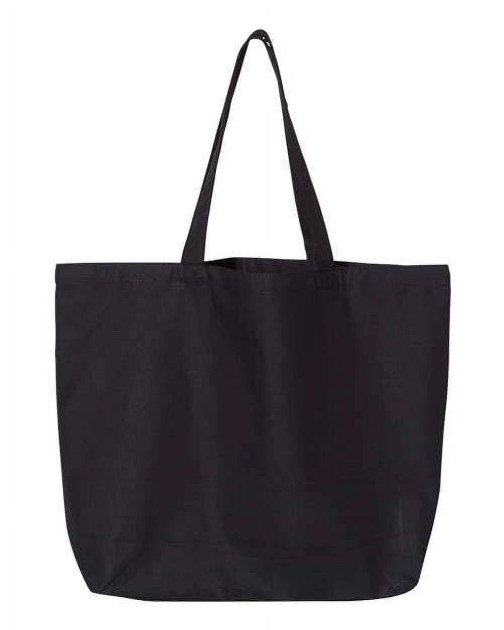 OAD OAD108 Jumbo Tote-Black - Walmart Business Supplies