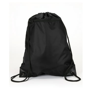 Zipper Drawstring Backpack - Walmart.com