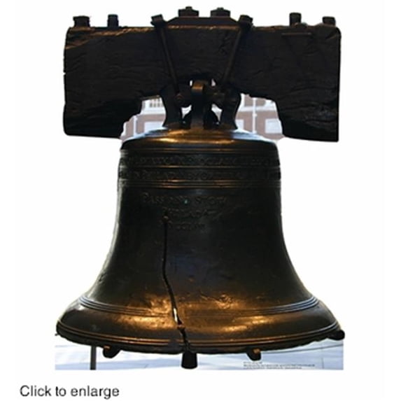 Liberty Bell Cardboard Cutout Cardboard Cutout - Walmart.com