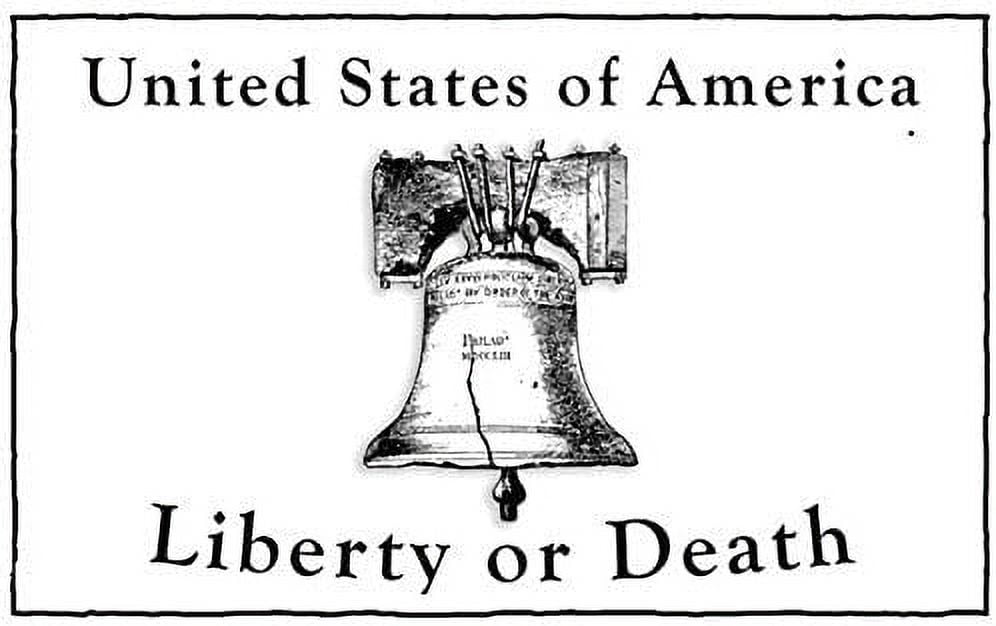 Liberty Bell Liberty OR Death Flag 3M Reflective sticker| Libertarian ...