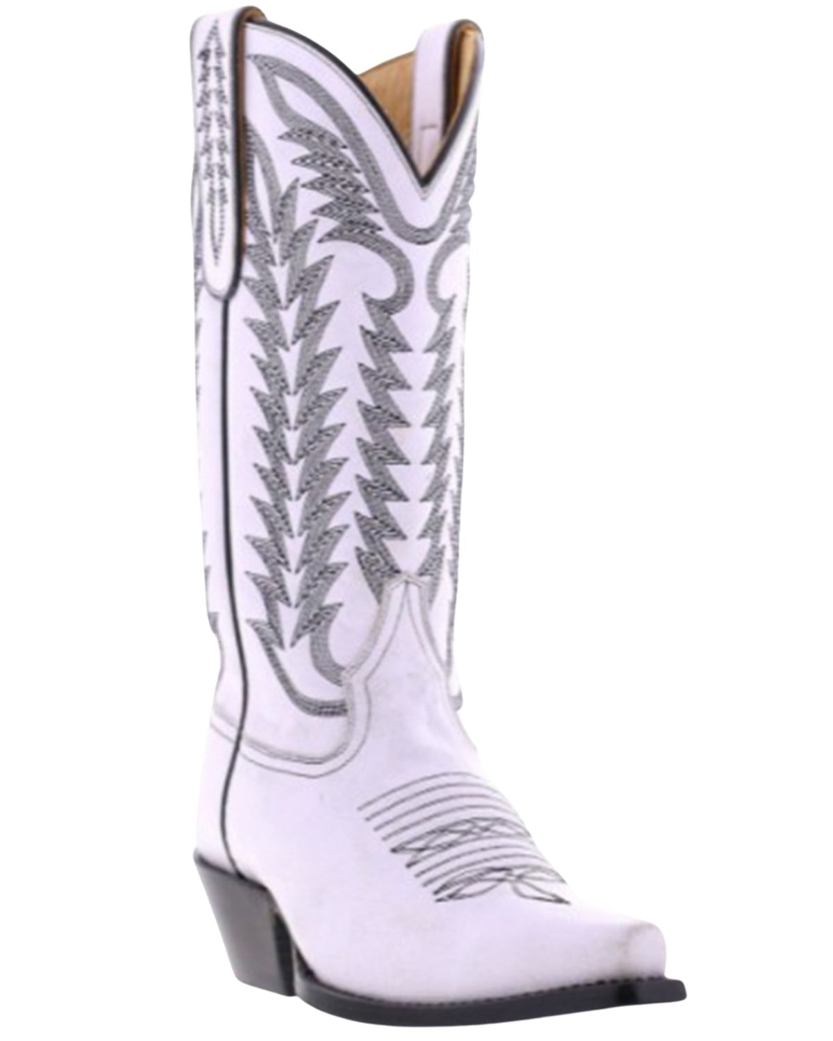 Liberty Black Women's Deniro Western Boot Snip Toe - SL-MAA669 WHT 8 1/ ...