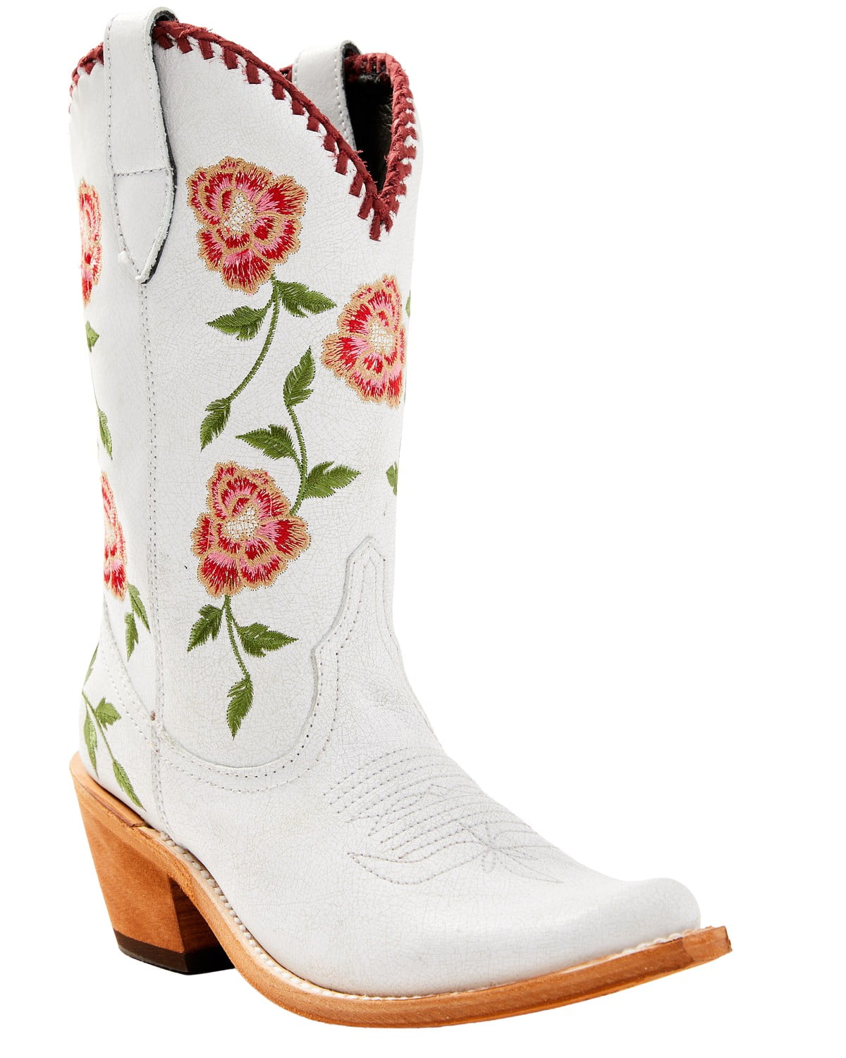 Liberty Black Women's Vicky Floral Embroidered Western Boot Snip Toe - BBLB-7129149C 8 1/2 M US ...