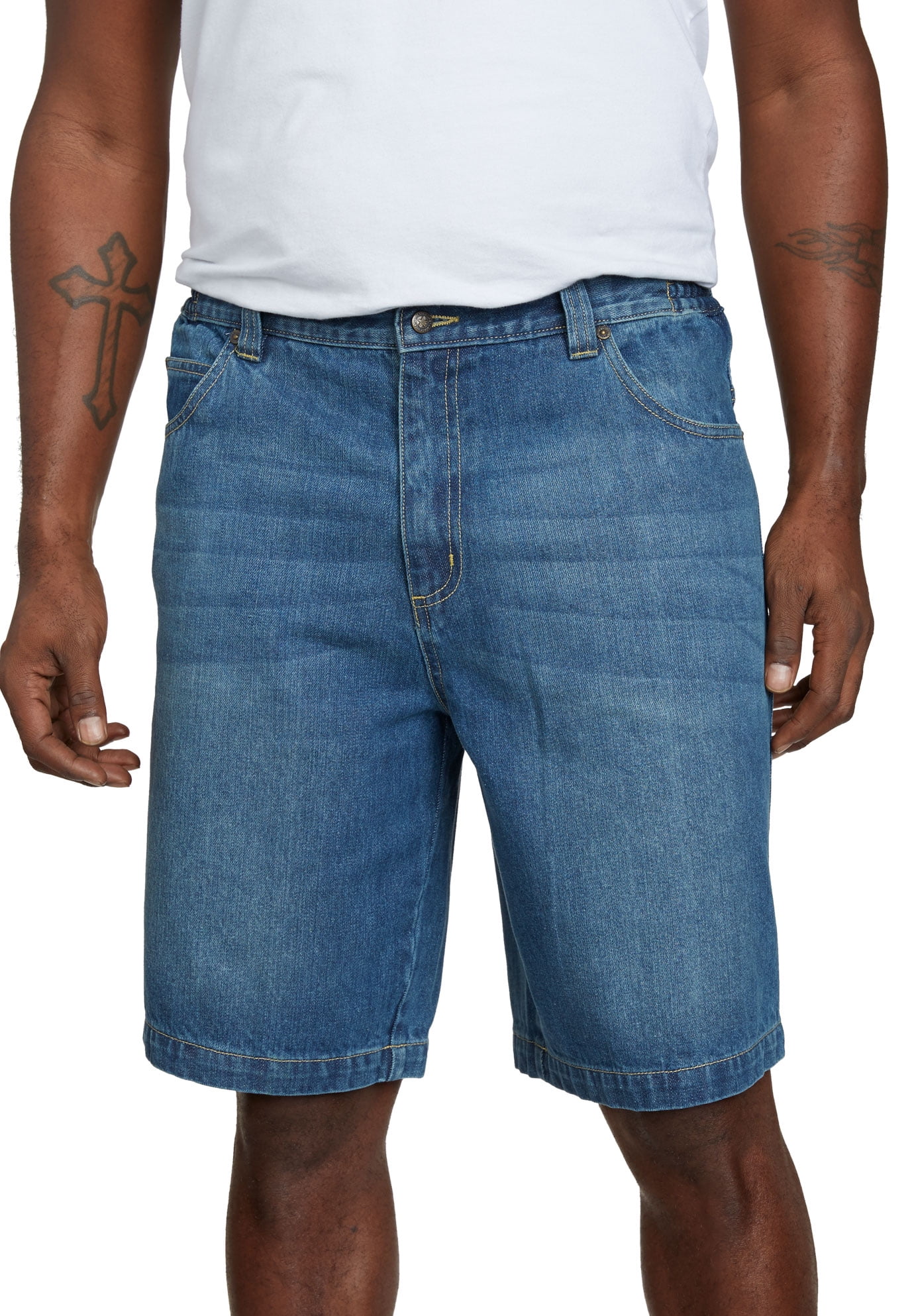 Liberty Blues Men's Big & Tall 5 Pocket Denim Shorts - Walmart.com