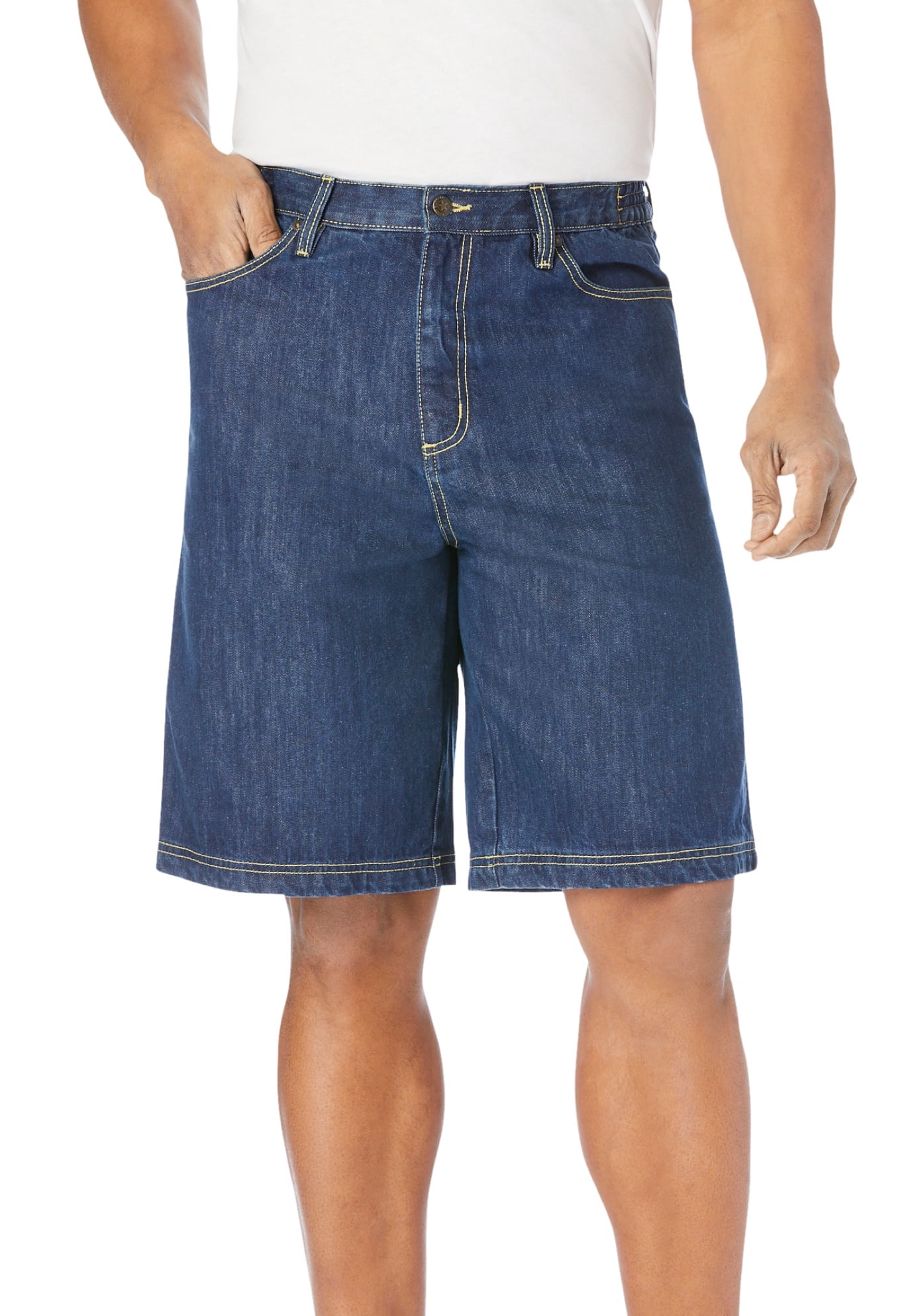 Liberty Blues Men's Big & Tall 5 Pocket Denim Shorts - Walmart.com