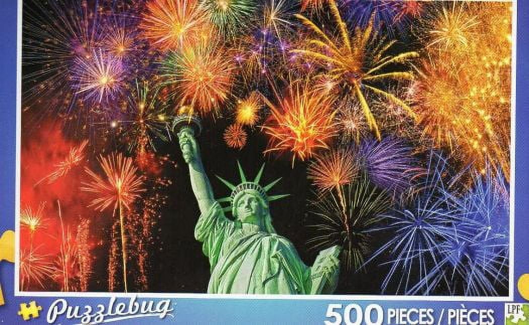 Liberty Celebration - Puzzlebug 500 Piece Jigsaw Puzzle - Walmart.com