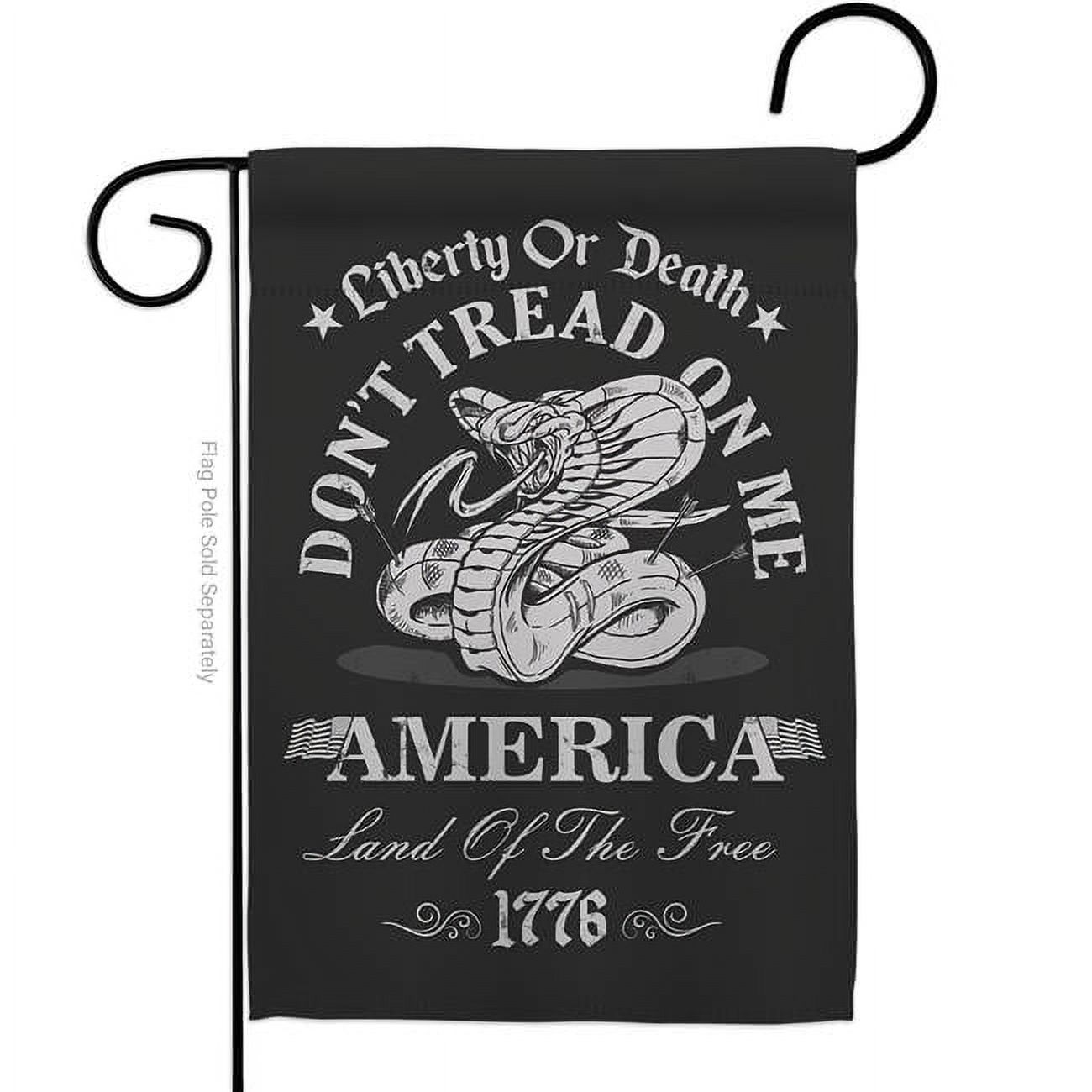 Liberty or Death Dont Tread on Me Americana US Historic 13 x 18.5 in ...