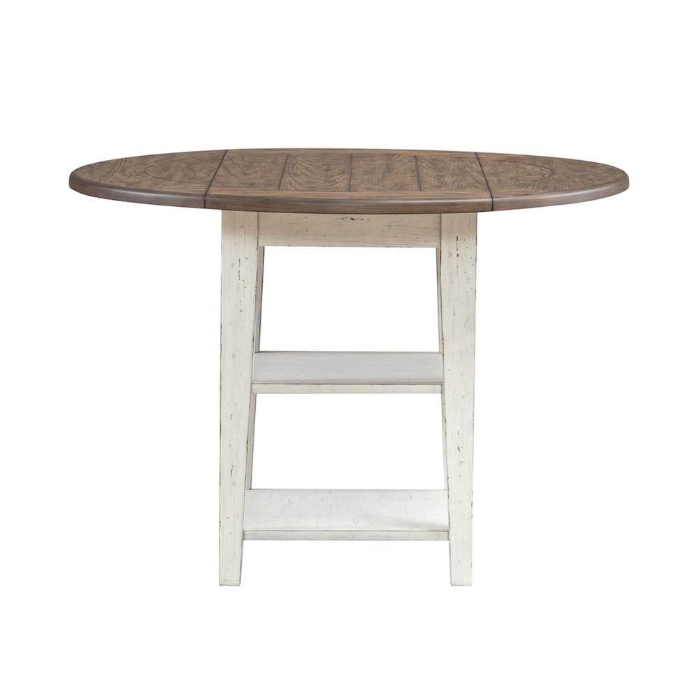 Liberty Furniture 3 Piece Drop Leaf Dining Room Set with Table, 2 ...