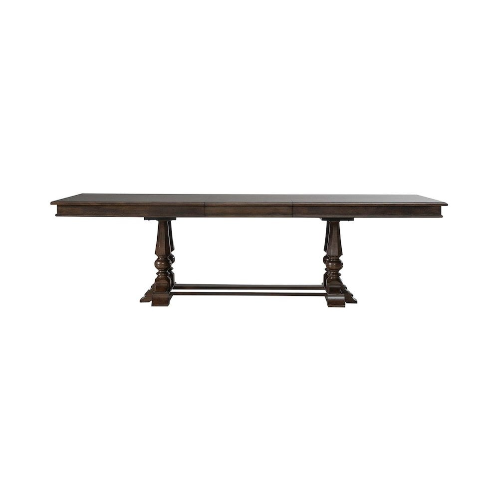 Liberty Furniture Industies, INC Arden Road Dining Room Trestle Table ...