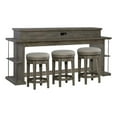 Liberty Furniture City Scape 4-Piece Wood Console Table Set in ...