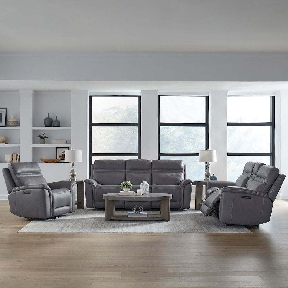Liberty Furniture Industies, INC Cooper Sofa w/ Loveseat & Recliner in ...