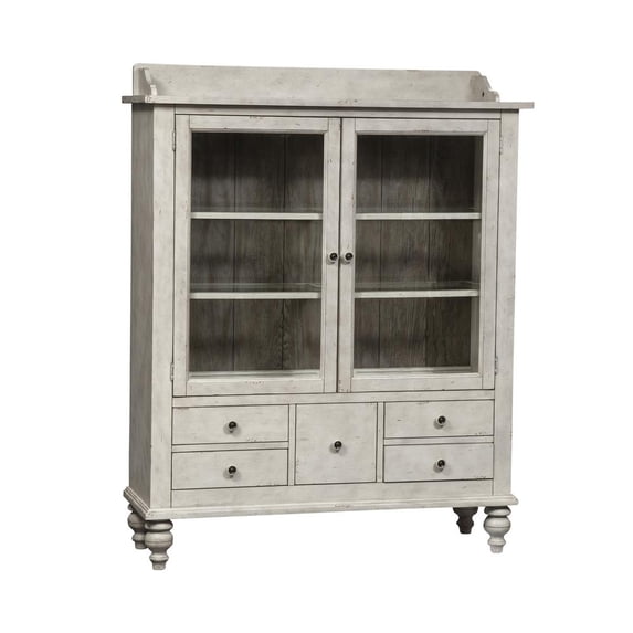 Liberty Furniture Industies, INC Whitney Display Cabinet in Antique ...