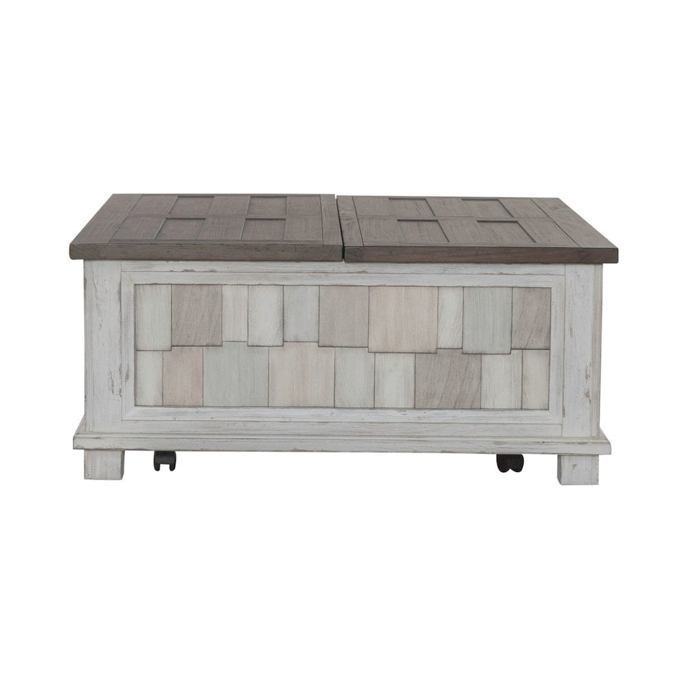Liberty Furniture Living Room Lift Top Storage Cocktail Table ...