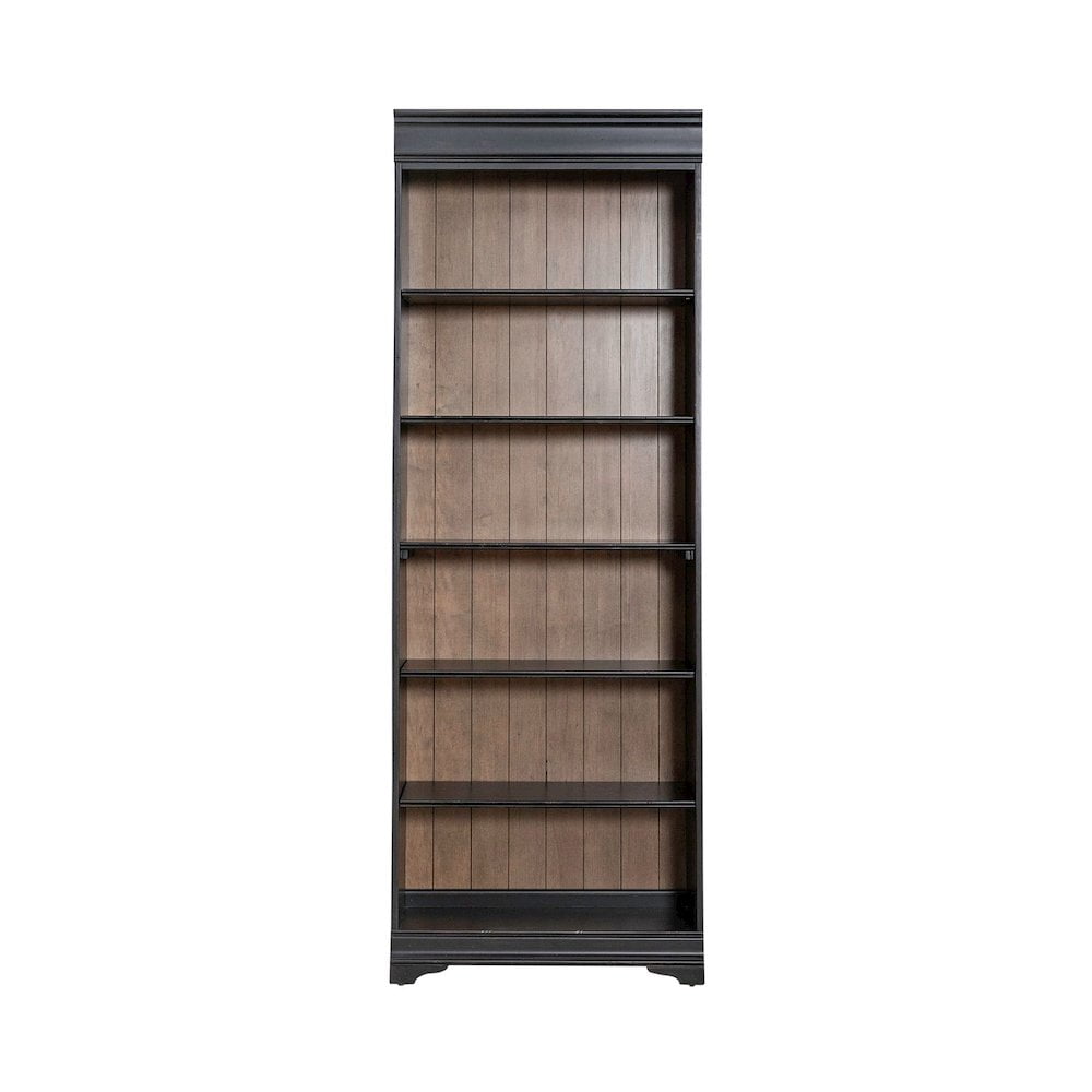 Liberty Furniture Meritage 84 Inch Bookcase (RTA) - Black - Walmart.com